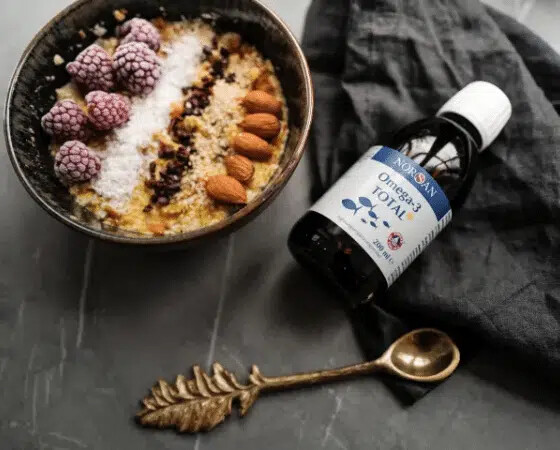 NORSAN Omega-3 Total 200 ml Naturell – Hochdosiertes Fischöl, 22,49