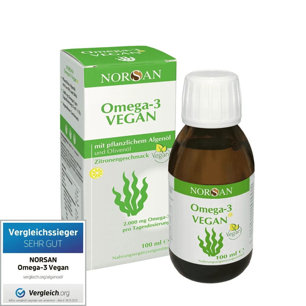 NORSAN Omega-3 Vegan 100ml, 22,95