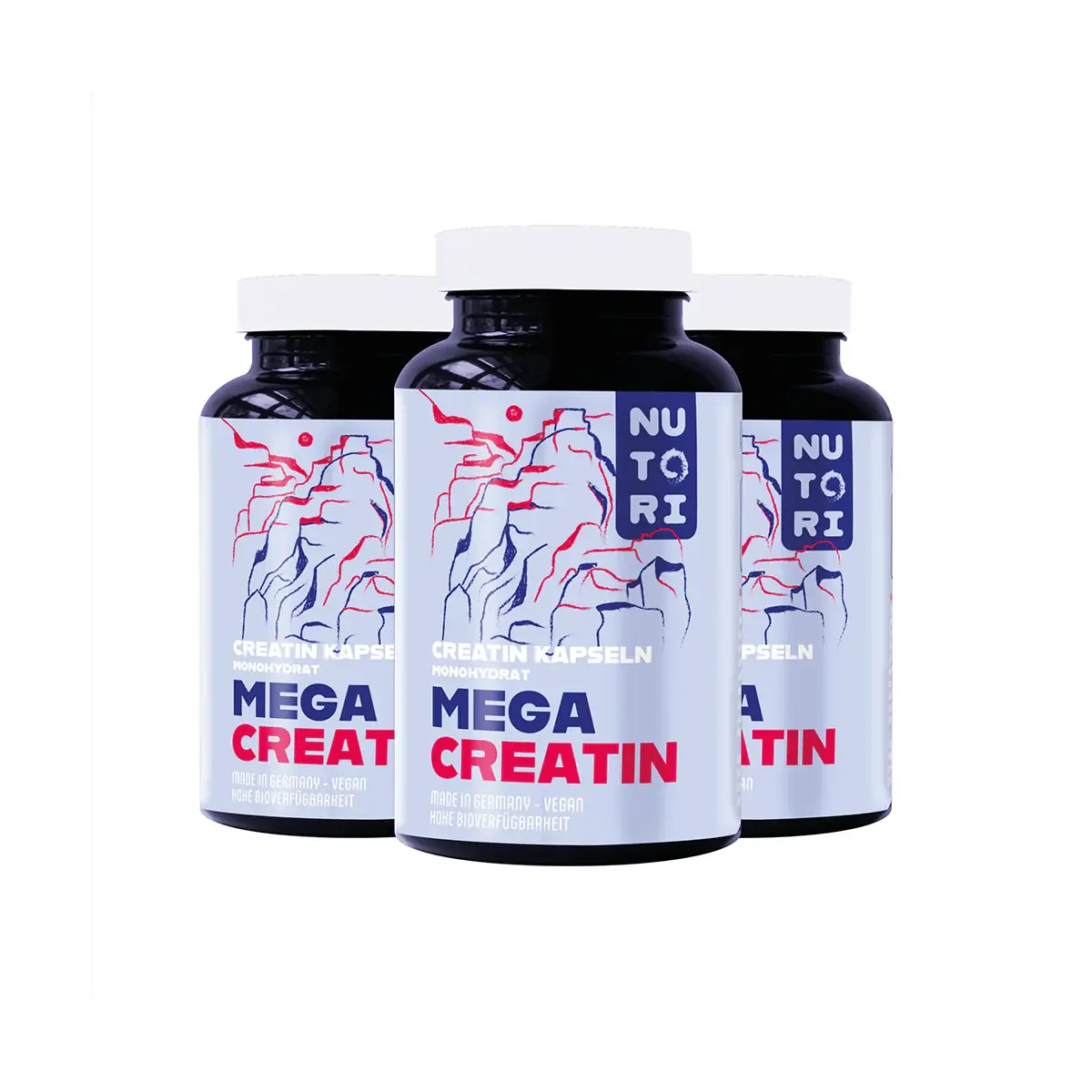 Nutori Mega Creatin in Kapselform 900 Kapseln, 101,97