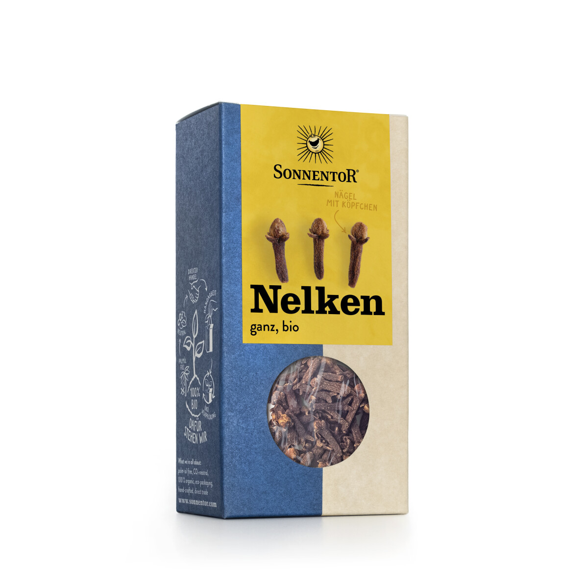 Nelken ganz bio 35 g – Vielseitiges Bio-Gewürz für Ihre Küche, 3,29