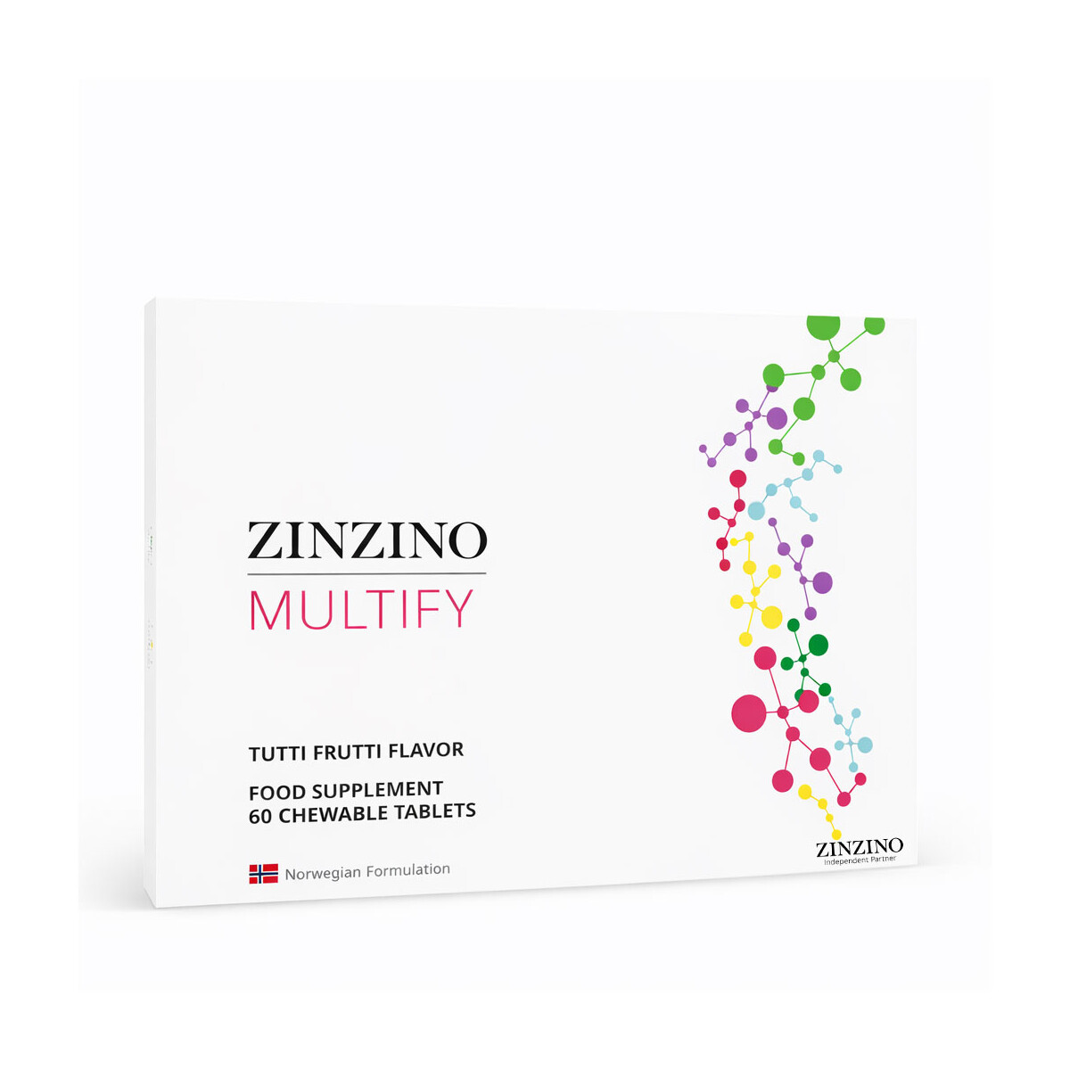 Zinzino Multify | 16 Mikronährstoffe für Kinder | 60 Stück, 47,00